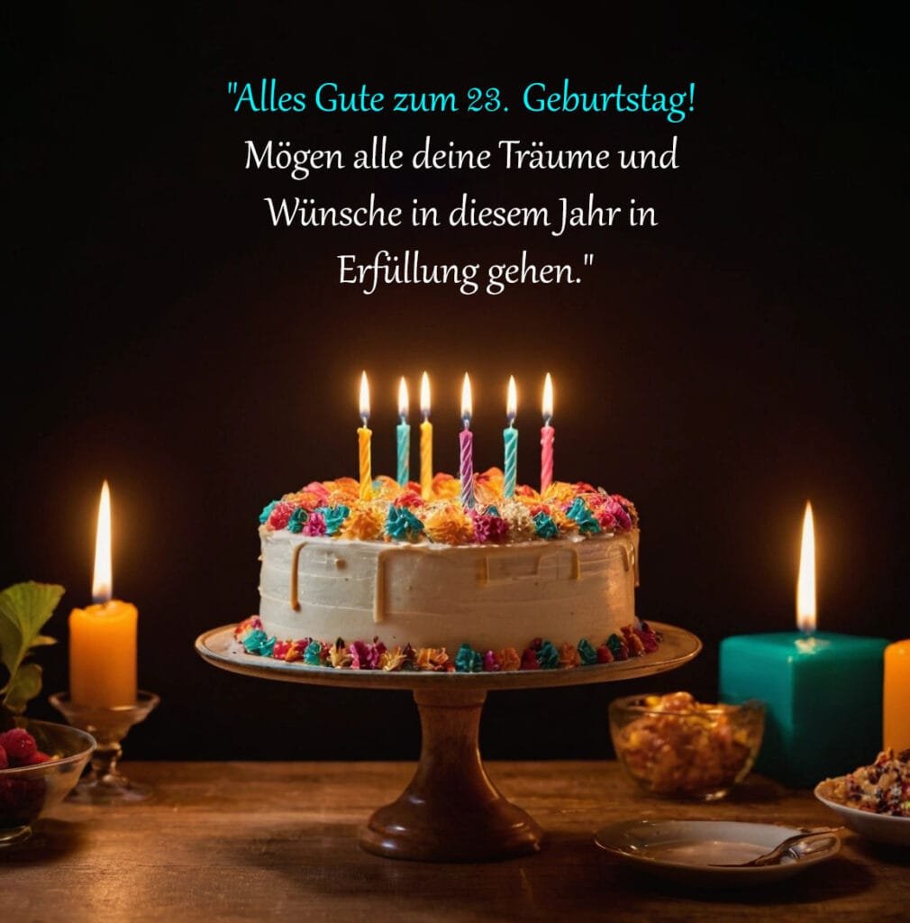 Gluckwunsche 23 Geburtstag