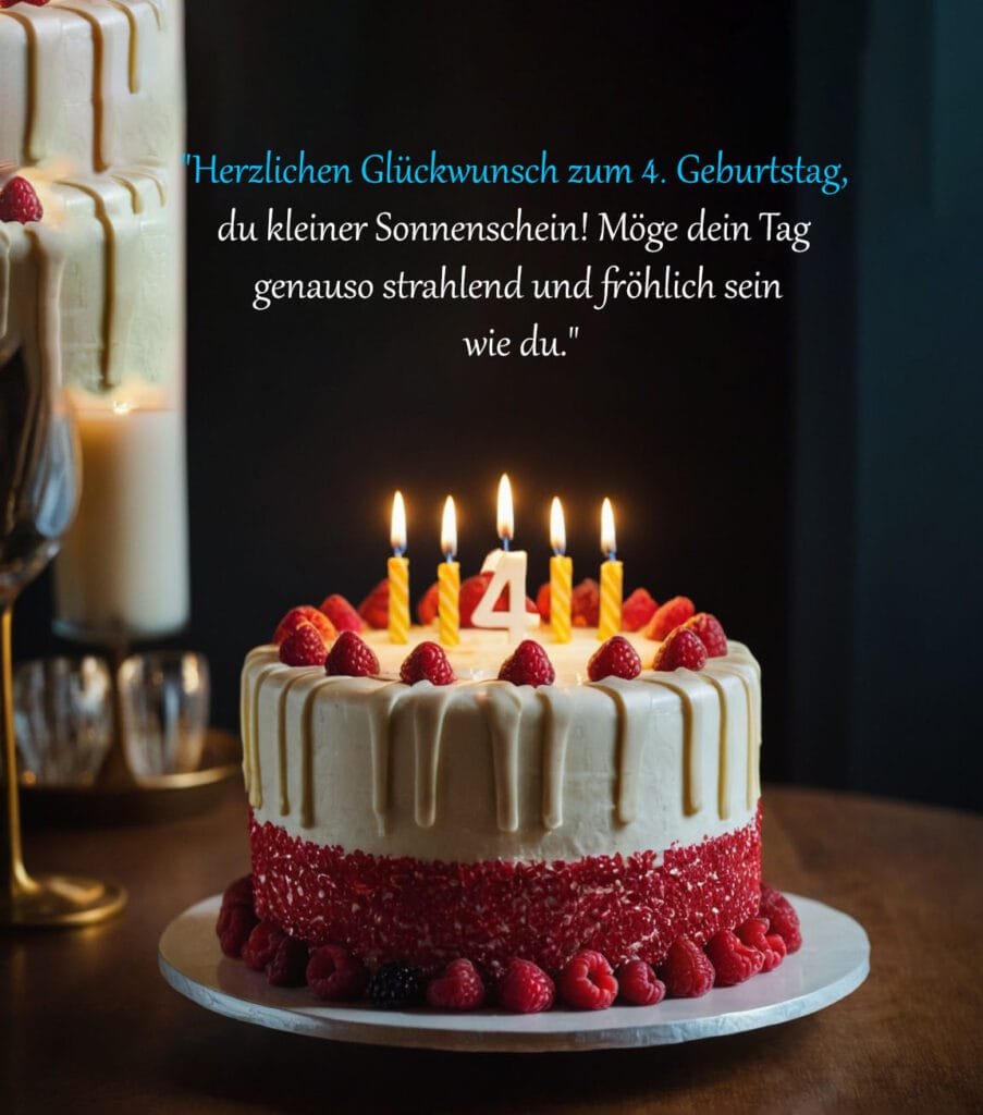 Zum 4 Geburtstag Sprüche