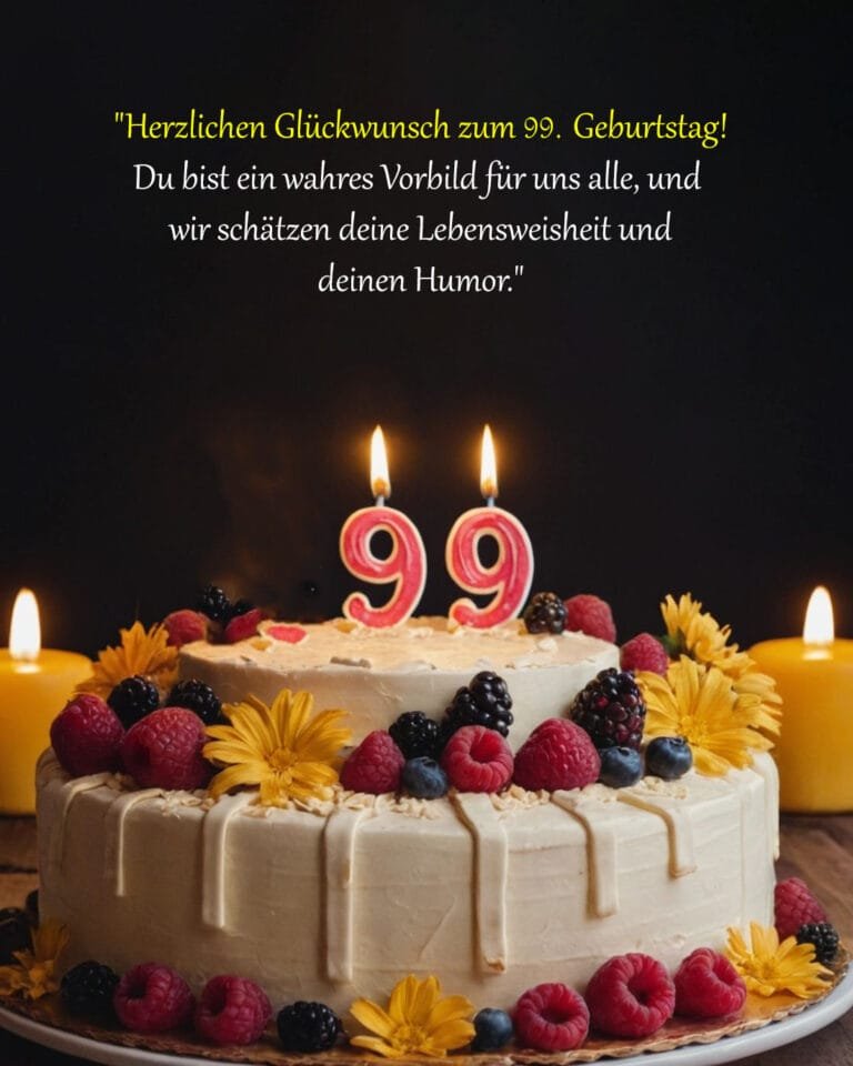 Ideen Zum 99 Geburtstag
